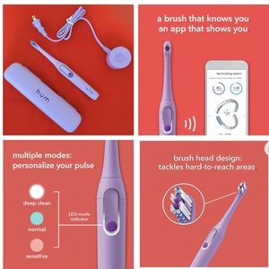 colgate | Other | Colgate Hum Purple Rechargeable Smart Sonic Electric ...